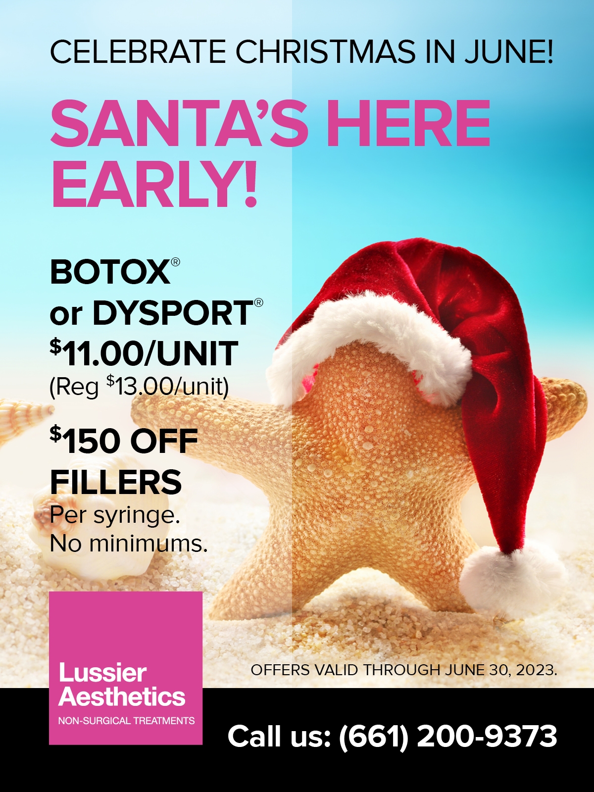 Monthly Special Valencia Santa Clarita SCV Botox Dysport Juvederm ...